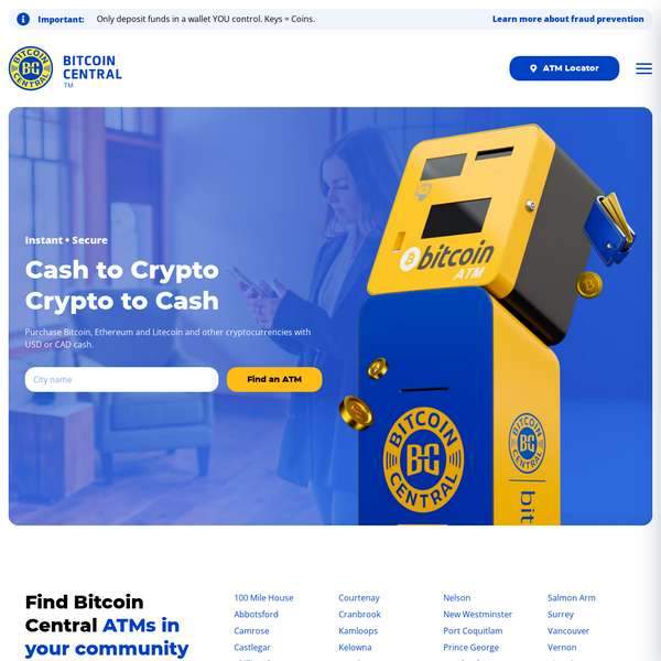 Best Bitcoin ATM in Canada - Top Bitcoin ATM Reviews (2025)